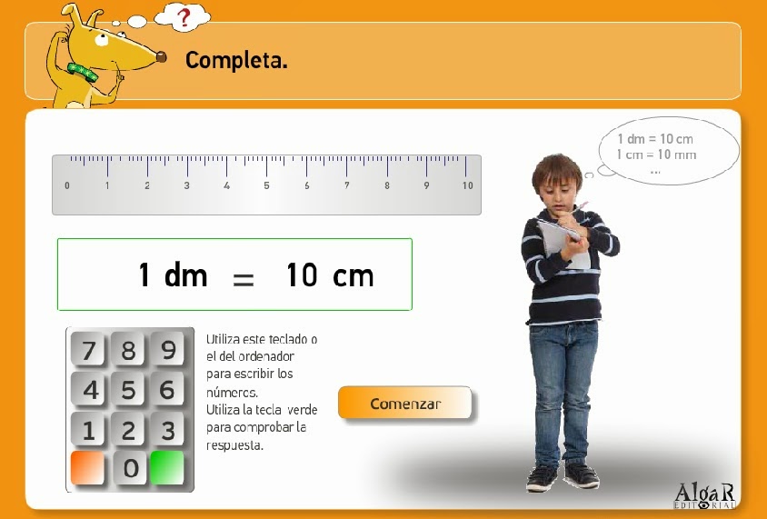 El blog de 4º A: Longitud: metro,decimetro,centímetro y milímetro