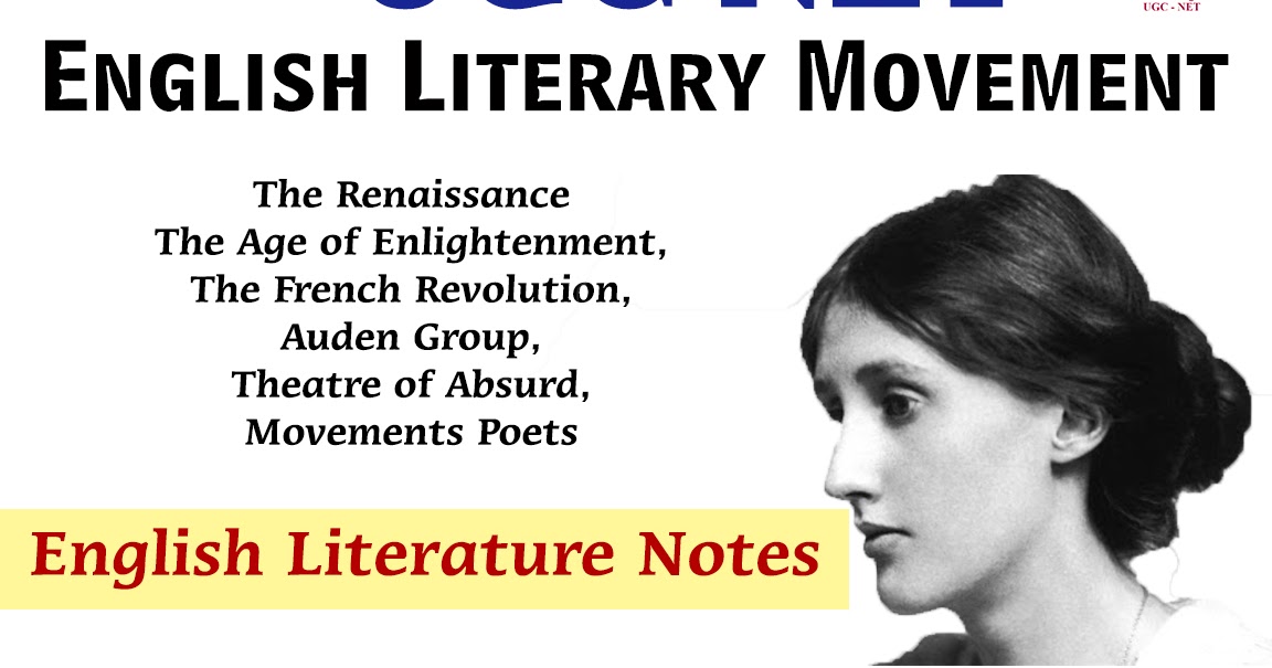 English Literary Movement UGC NET JRF - My Exam Solution
