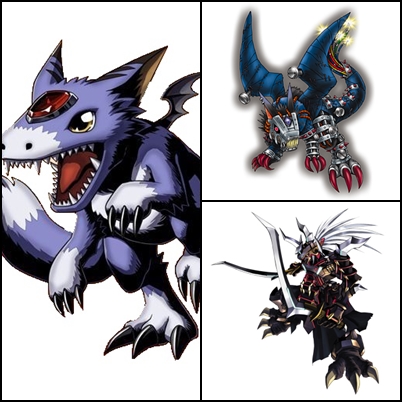 Dorumon Line Gaiomon (Digimon D-Cyber) ~ MEU×DIGIMON