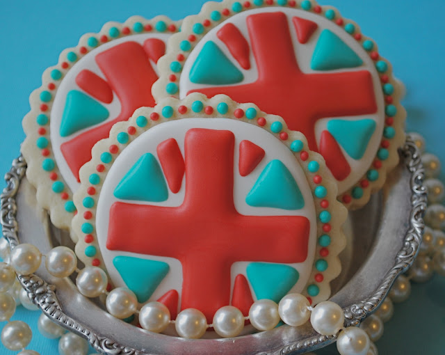Sweet Goosie Girl: Union Jack Flag Cookies