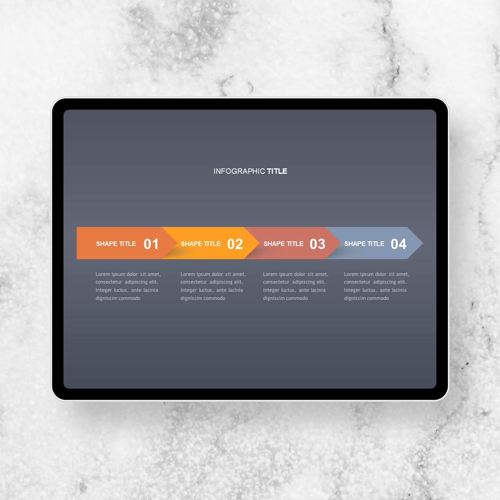 Horizontal Simple Progress Bar PowerPoint Templates - PowerPoint Free Horizontal Simple Progress Bar PowerPoint Templates - PowerPoint Free