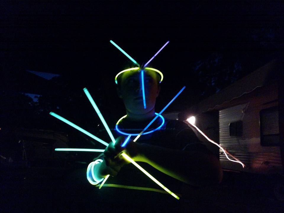 Missy Made It!: Glow Stick Armor