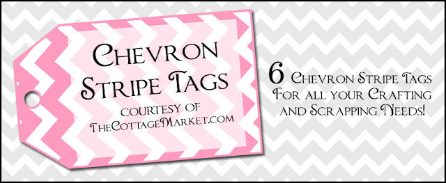 Free Chevron Tags Digital and Printable - The Cottage Market