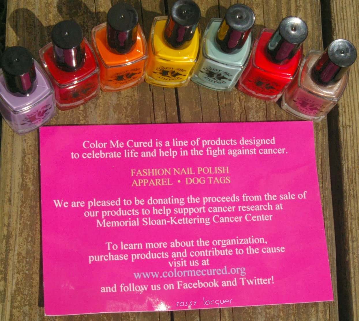 Sassy Lacquer: Color Me Cured Collection