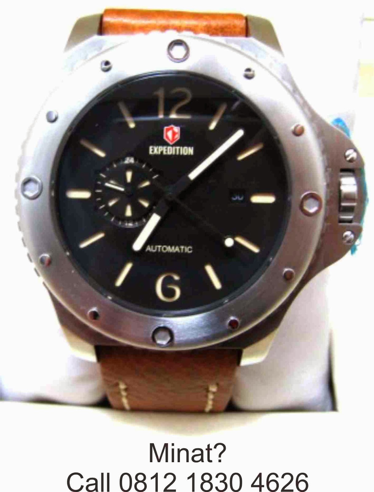 0812 1830 4626 | Jam Tangan Expedition 6399 Silver Limited Edition ...