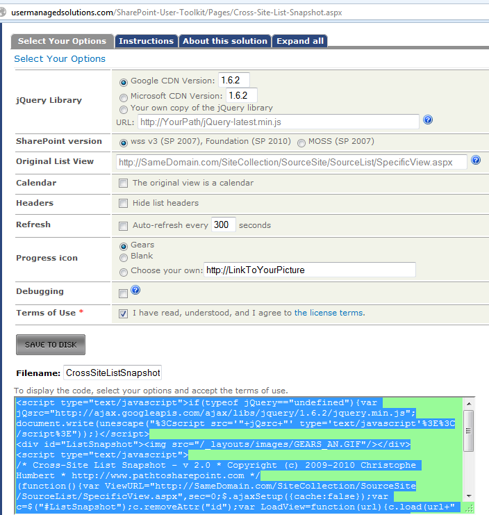 Display Lists From Other Site Collectionweb Application Using Jquery Sharepoint Diary 2297