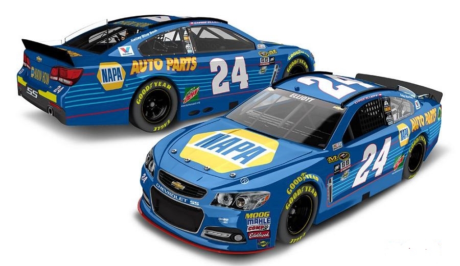 New Face and Look for the Hendrick Motorsports #24 – Hollywood’s World ...