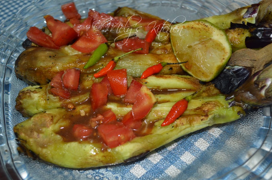Mely's kitchen: Inihaw na talong