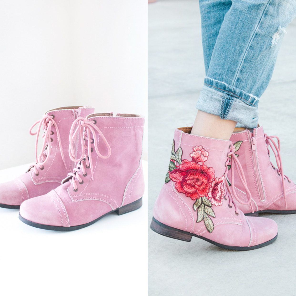 Refashion Co-op: Easy Shoe Refashion Using Embroidered Patches