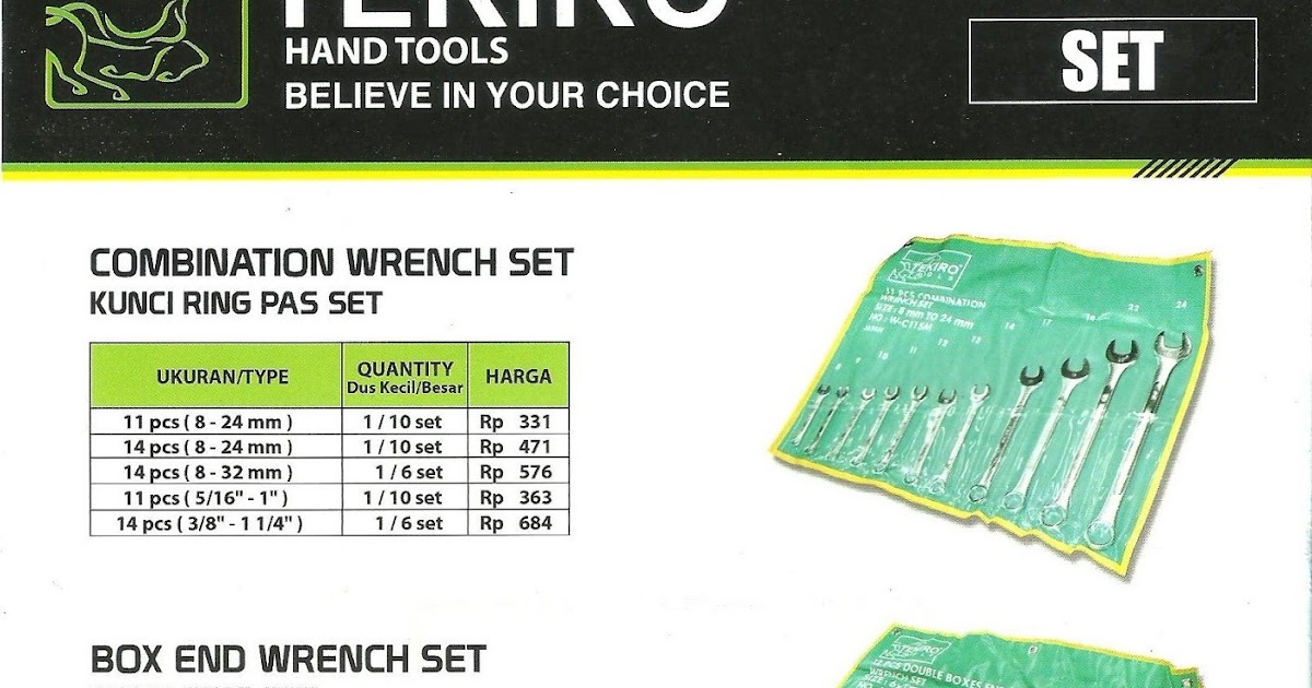 Tekiro Hand Tools: Sets Tekiro Tools | Di jual | Termurah | Suplier ...