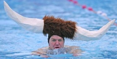 Cave Views: Weird swim gear at London's Tooting Bec lido
