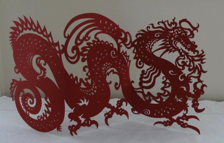 Snap Happy Birding: Chinese Papercutting: Dragon