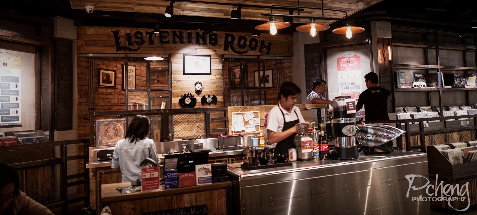 PCheng Photography: Satchmi: Vinyl Cafe