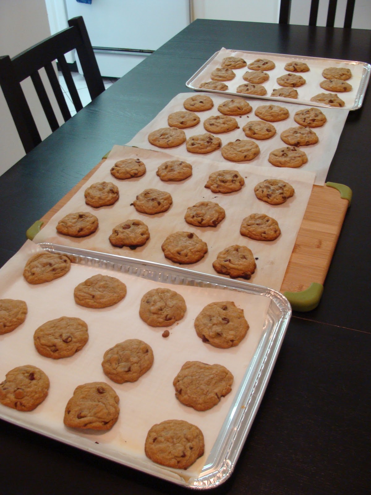 The Walking Cookbook: No Frills Chocolate Chip Cookies: Results