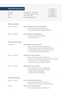 CV beispiel schweiz - Tipss und Vorlagen