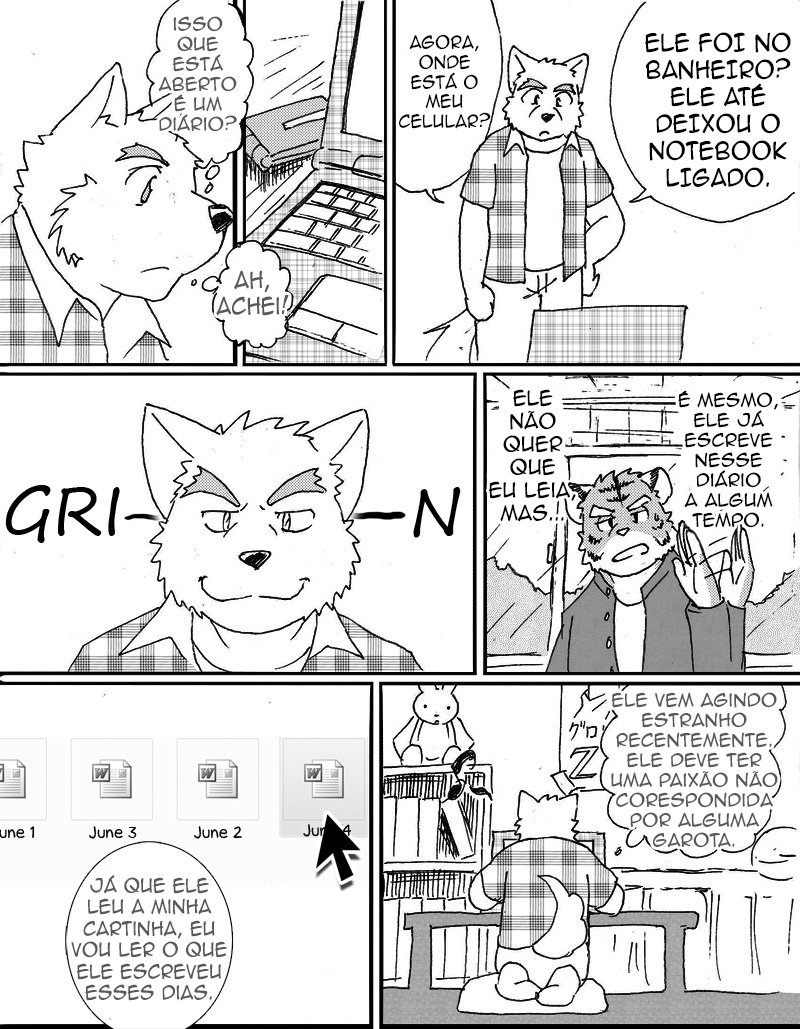 [COMIC] Kenji and Yuki (Fruitz) Português - [ F ] DE FURRY