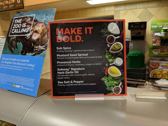 Subway Adding New Herb Garlic Oil and More