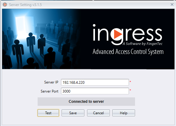 Steps To Setup Ingress Server And Ingress Client | FingerTec Technical Blog