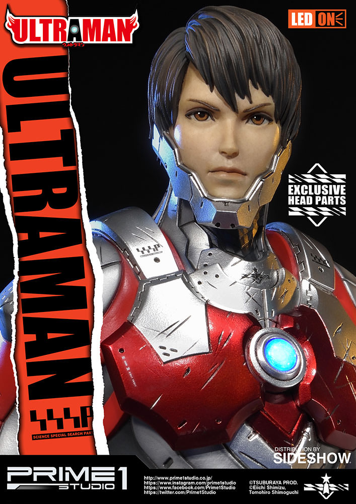 toyhaven: Prime 1 Studio 27-inch tall Ultraman Statue with LED light-up ...