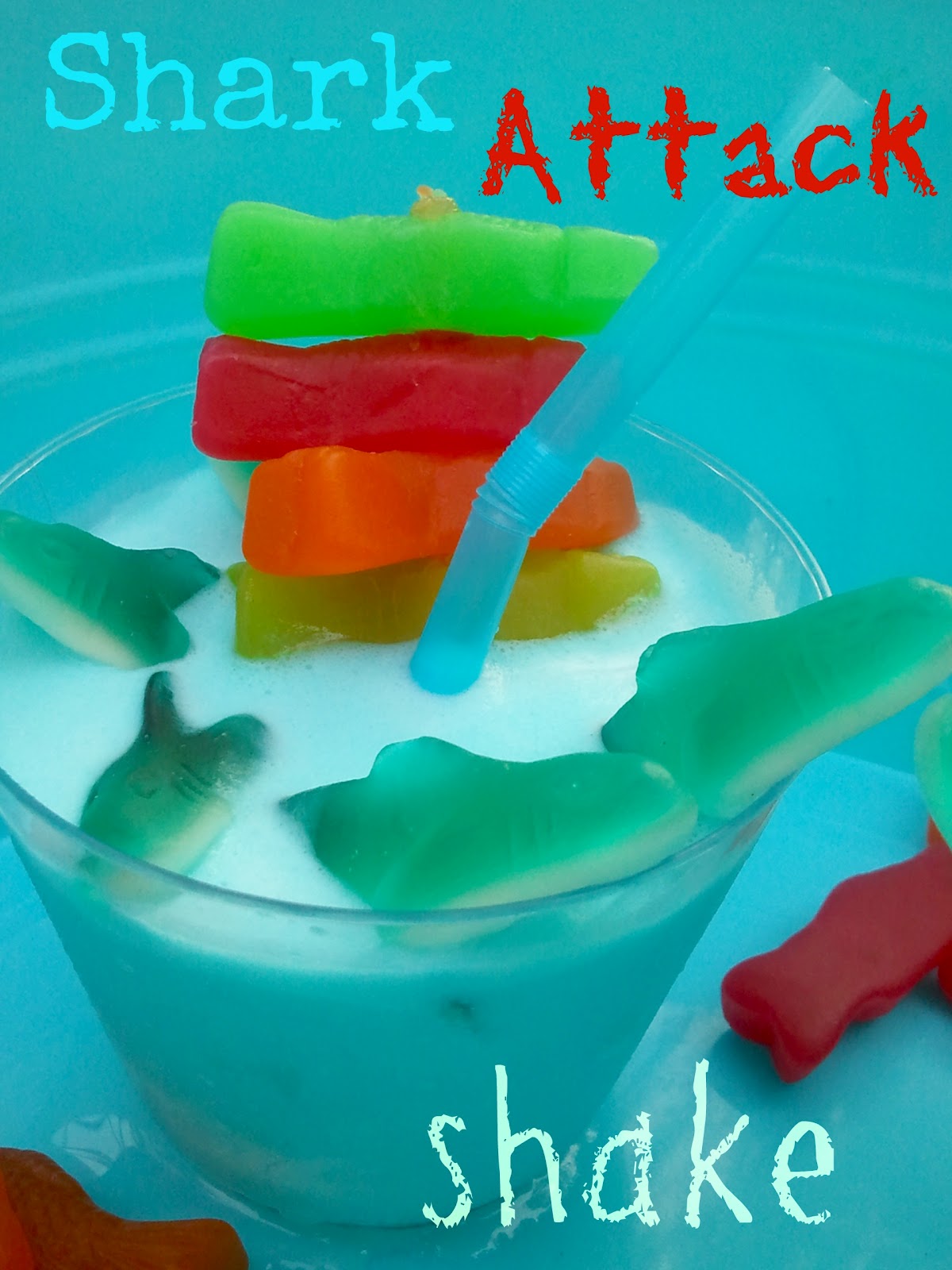 chica chocolatina: Shark Week- Shark Attack Shake