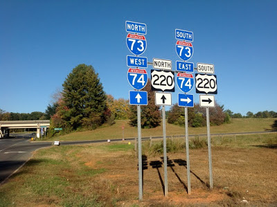 Photos of New I-73/I-74 Segment Through Asheboro