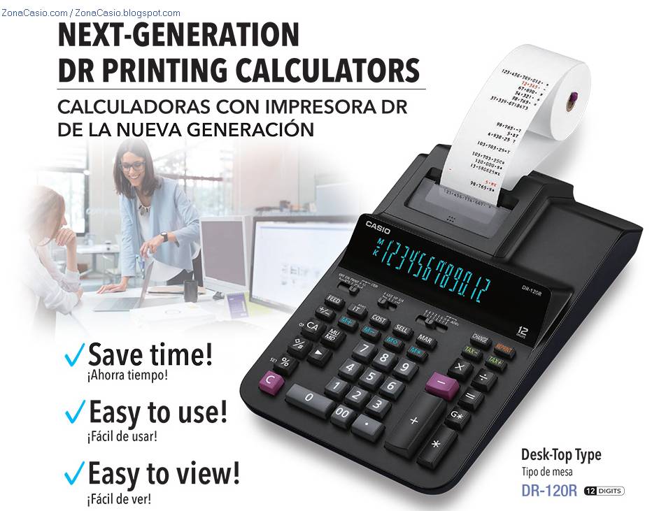 Zona Casio: Casio presenta la primera calculadora del mundo con ...