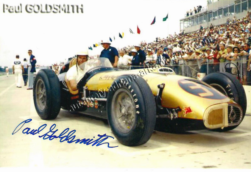 Autographs-F1: Paul GOLDSMITH