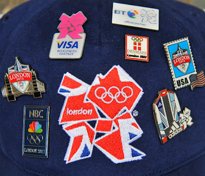 London 2012 Olympic Photo Blog: Olympic Pin Trading