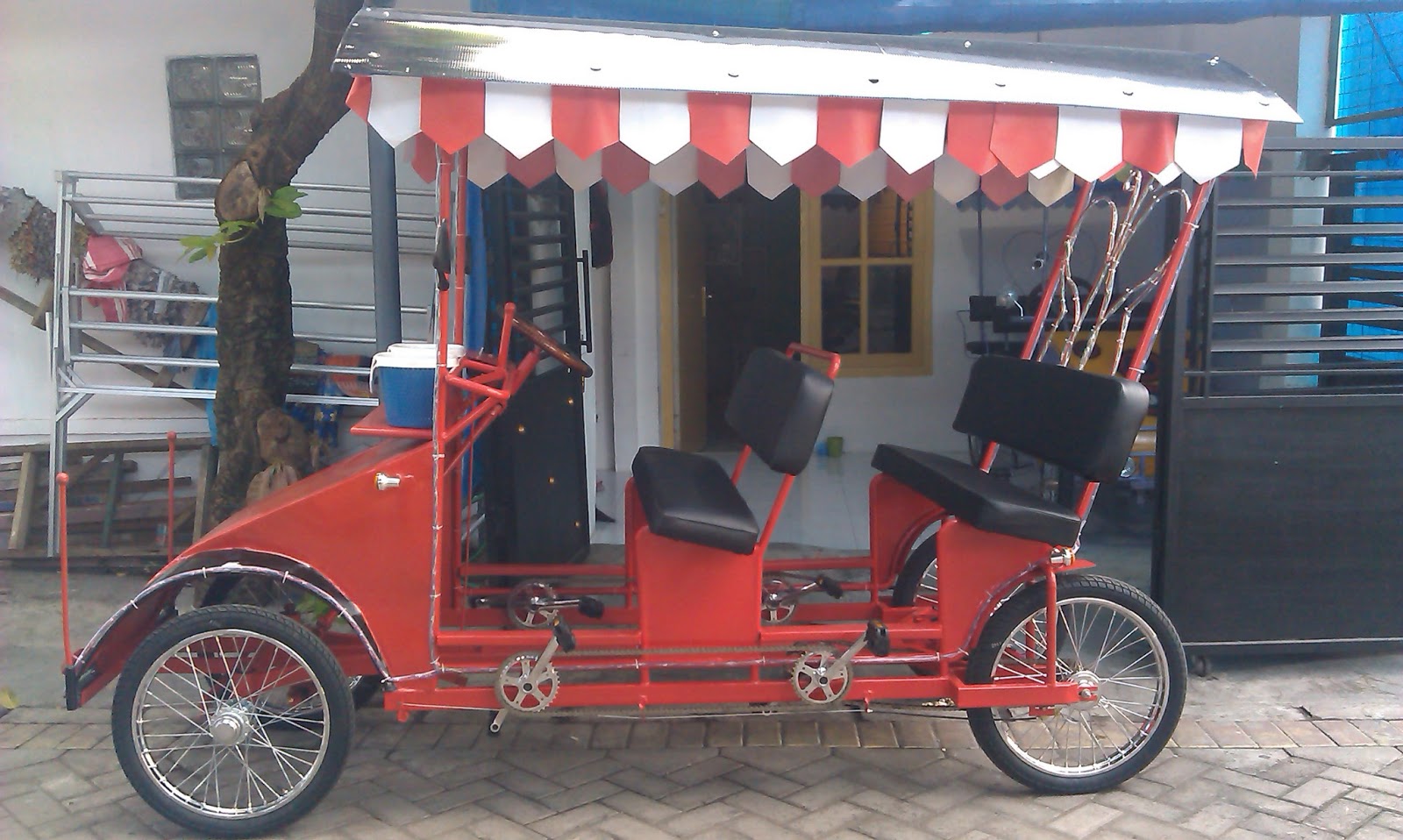 082131404044 BECAK SEPEDA GOWES CINTA SURABAYA SIDOARJO GRESIK LAMONGAN ...