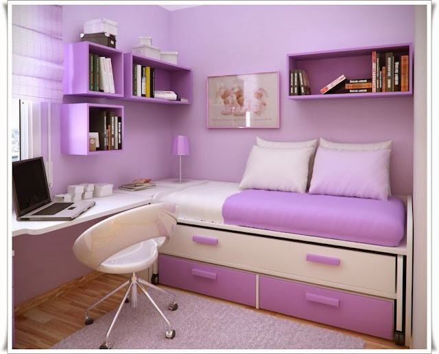 Desain Kamar Tidur Sempit