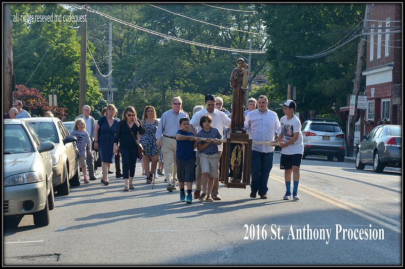 EverythingCroton: SOME PHOTOS, 2016 ST. ANTHONY PROCESSION @ HOLY NAME