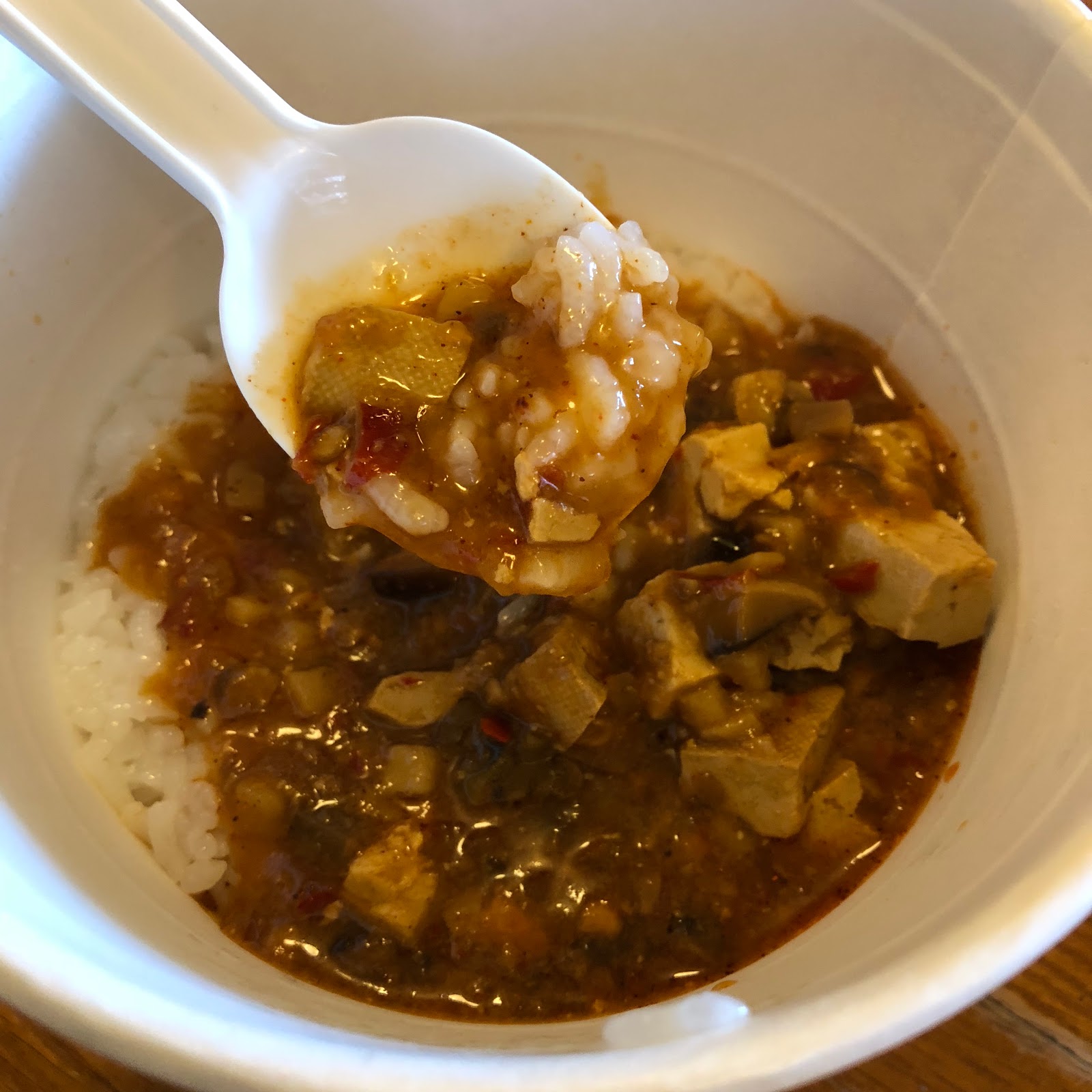 Hetbahn Cupbahn White Rice Bowl with Soybean Paste Bebimbap