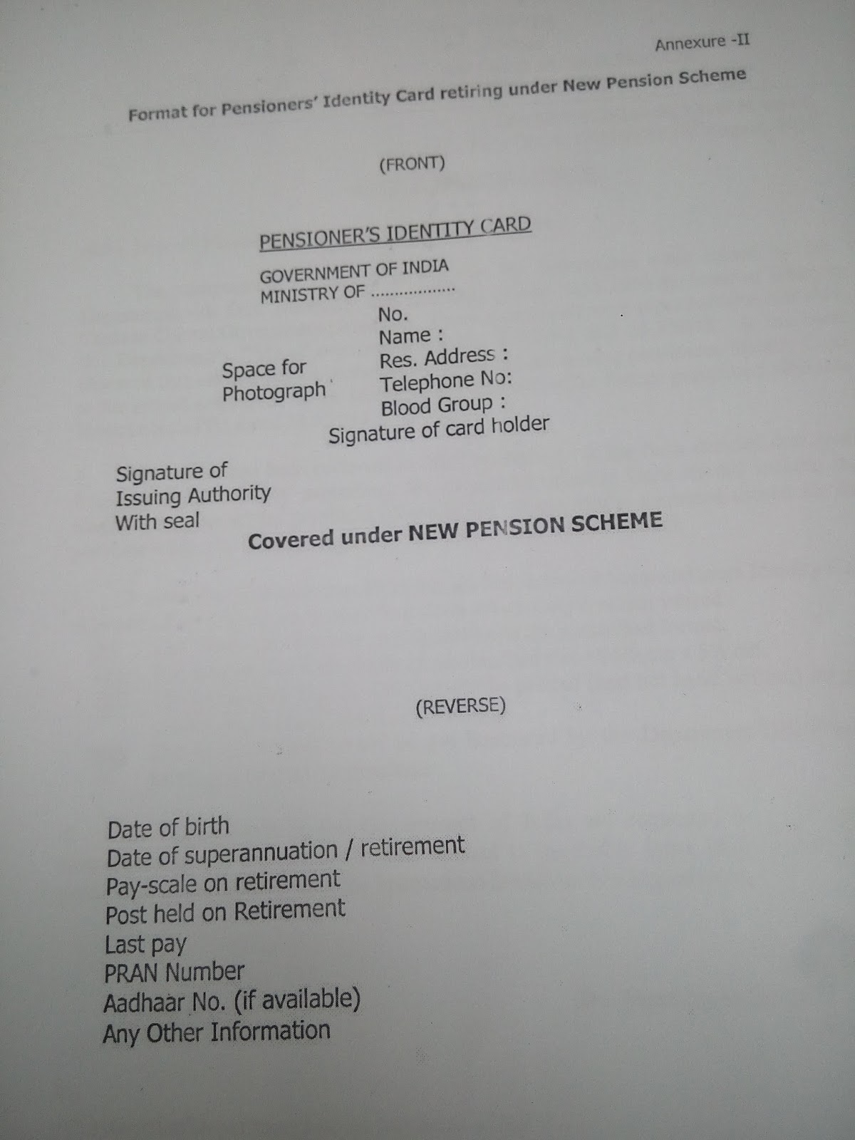 All India Postal & RMS Pensioners Association : Latest Orders of ...