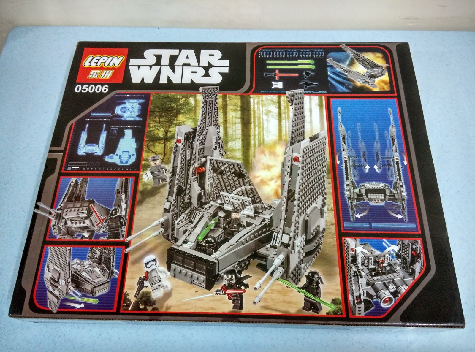 .: Monkeys Can Game :.: LEPIN 05006 STAR WNRS Kylo Ren's Command ...