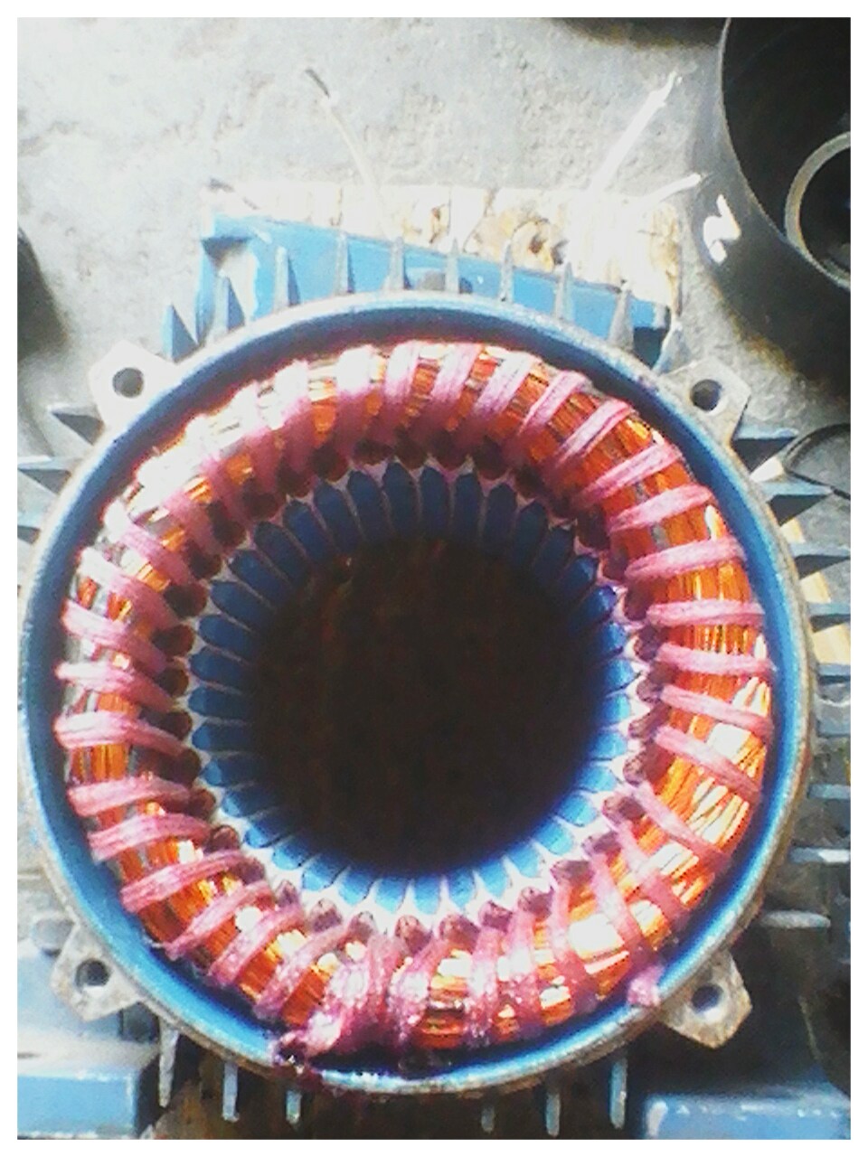 Rewinding Motor Listrik: Rewinding Motor Tiga Phase