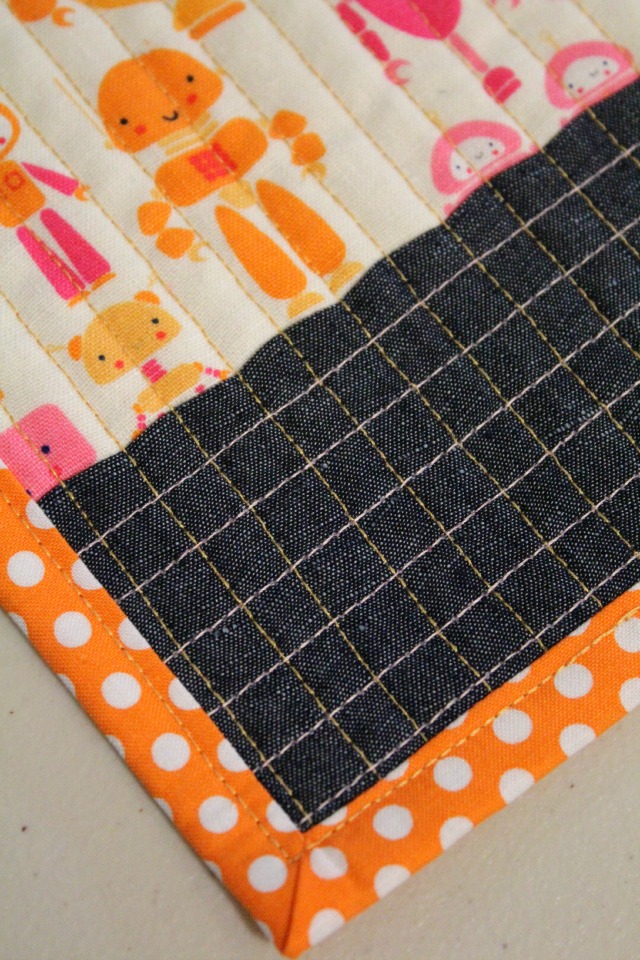 A Quilter's Table: Patchwork, Please! :: Books-for-Baby Quilt