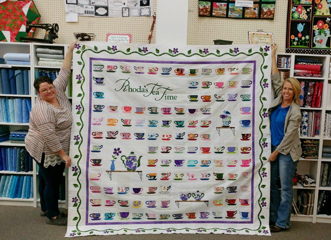 PJ's Crafty Creations: Rhoda's Tea Time Quilt Pattern