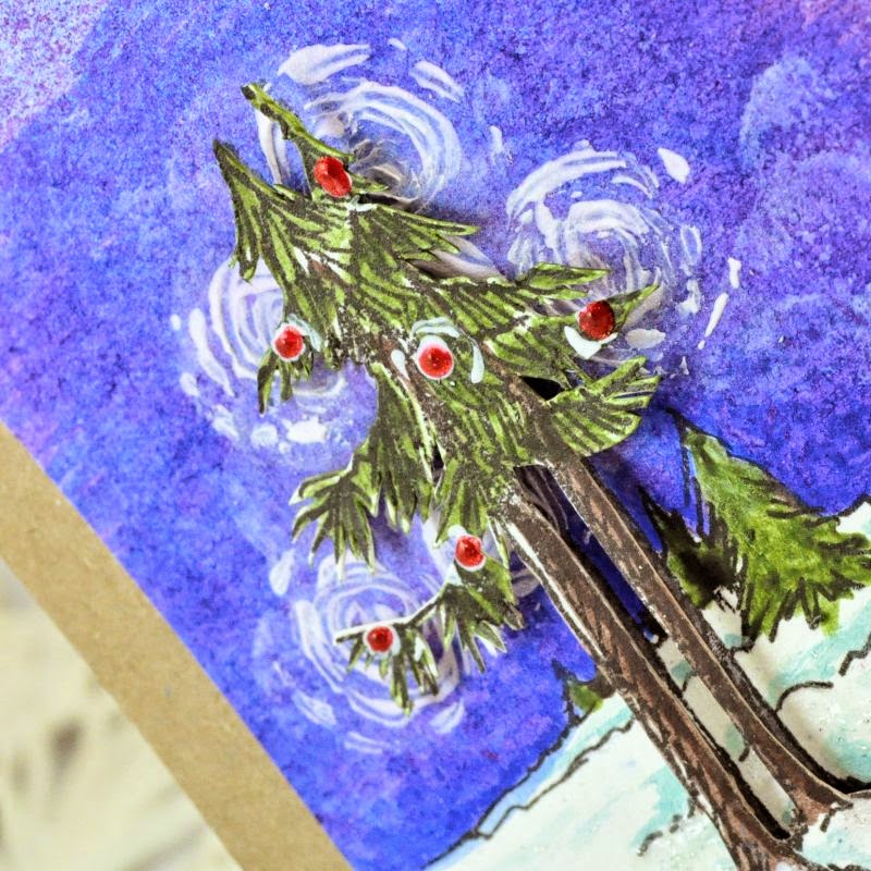 Rain Puddles Design: Stampendous and Art Anthology Blog Hop