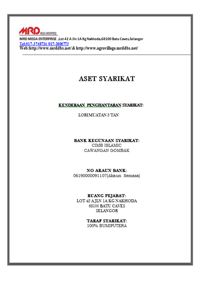 Sample Company Profile (Image) ~ mrddbs.net