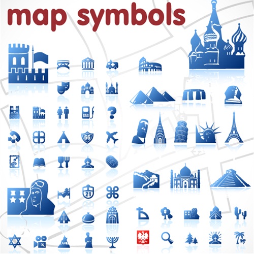 Quality Graphic Resources: Map Symbols