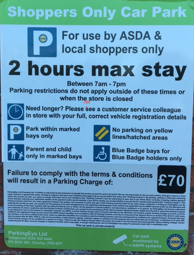 Marple Civic Society News: ASDA Car Parking Update