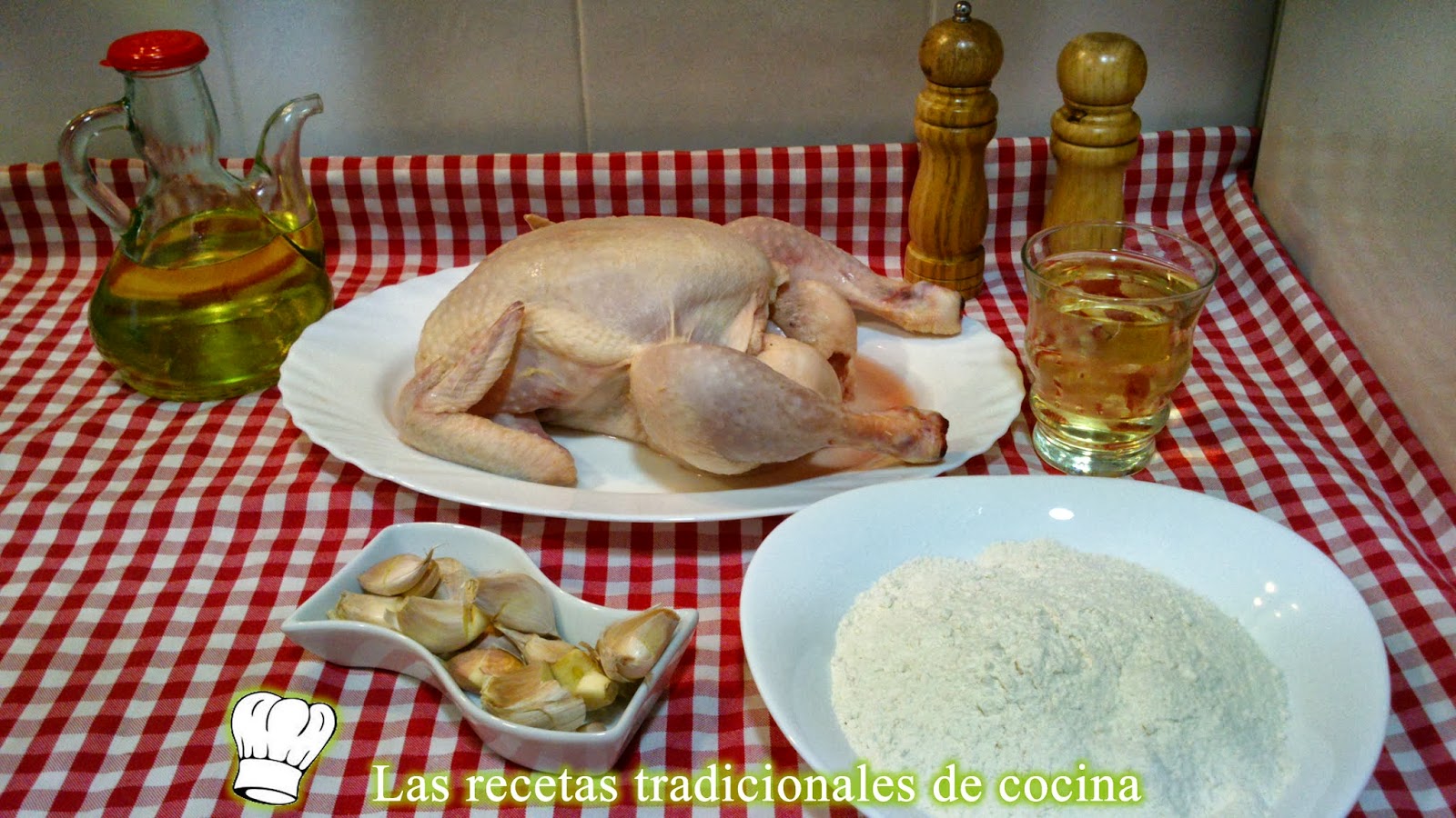 Receta fácil y rápida de pollo al ajo