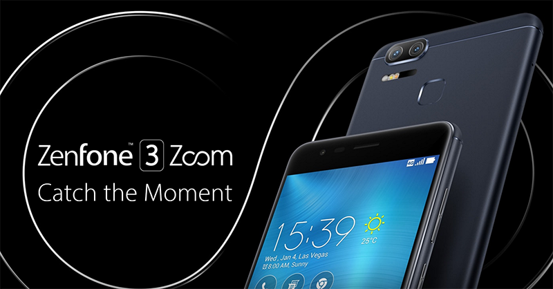 Asus ZenFone 3 Zoom With Dual Cameras And HUGE Battery Goes Official!