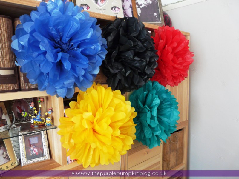 Giant Tissue Paper Rosettes