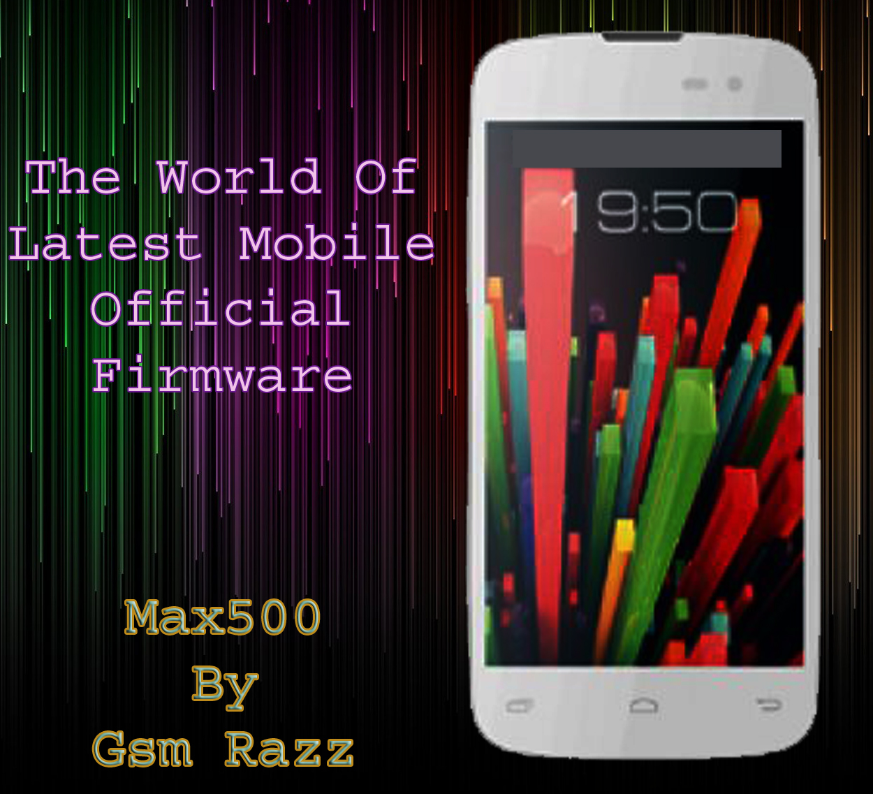How To Flashing maximus max500 ~ Flashing Tutorials