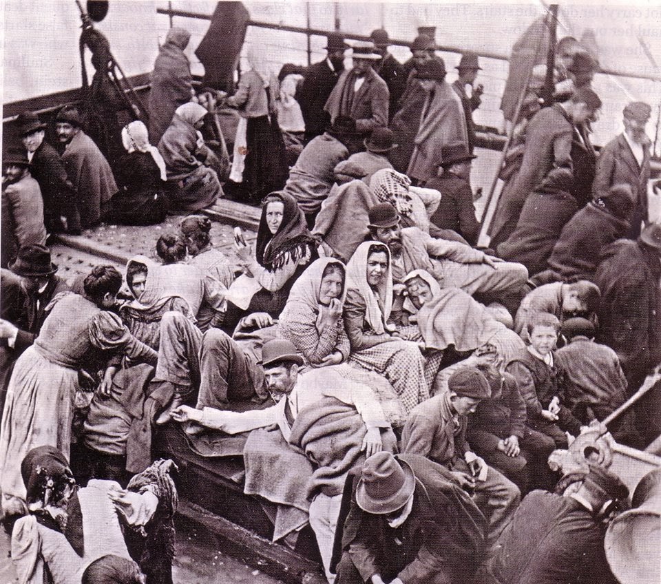 Arnoldo Gualino: INMIGRANTES. En Rosario