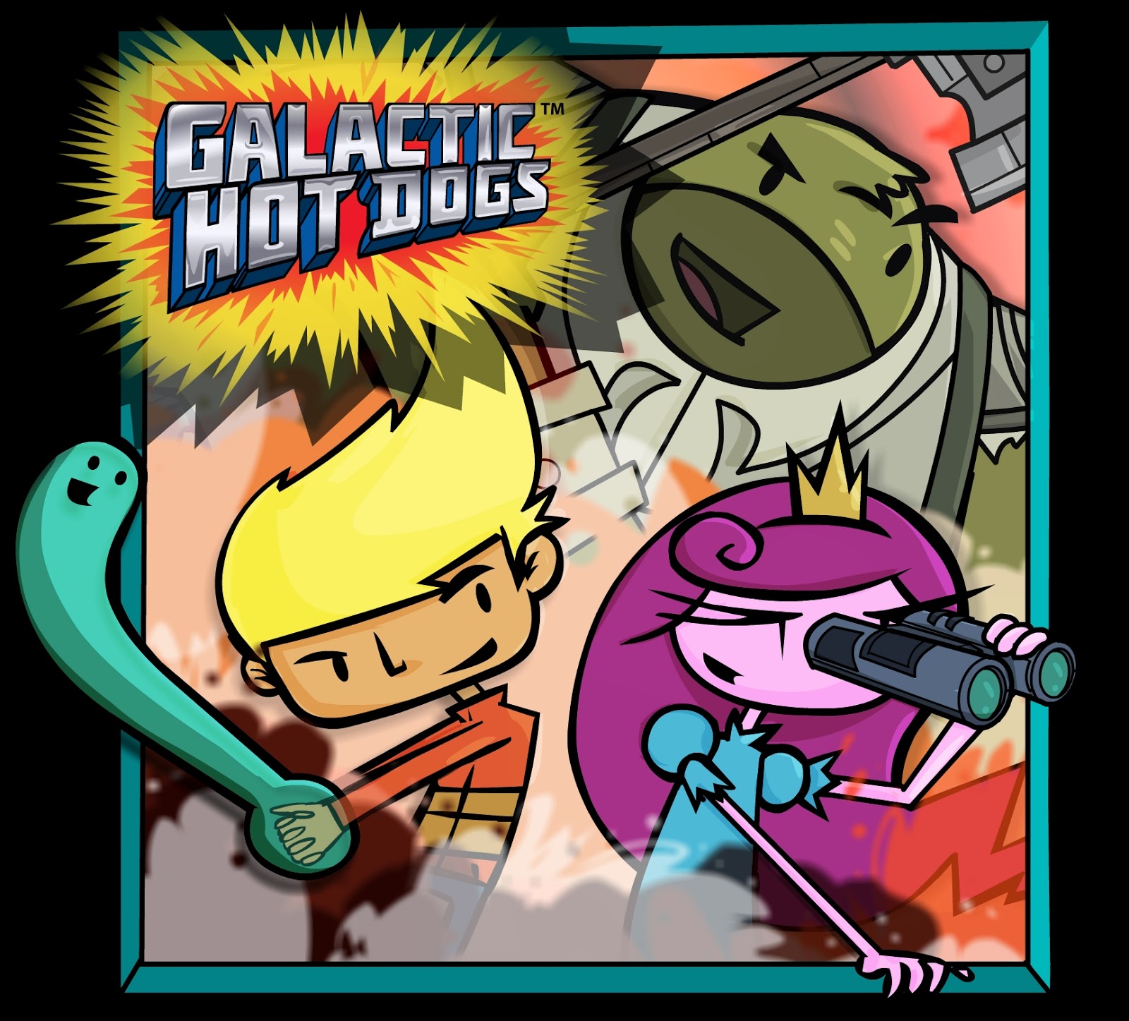 Sneak peek into Galactic Hot Dogs Book Two! | Official Galactic Hot ...