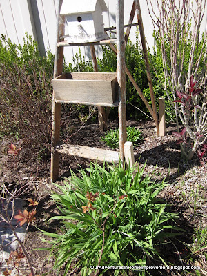 Our Adventures in Home Improvement: Ladder for the Garden