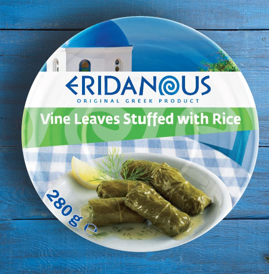 SMACZNE I WEGAŃSKIE: GOŁĄBKI Z LIŚCI WINOGRON Eridanous