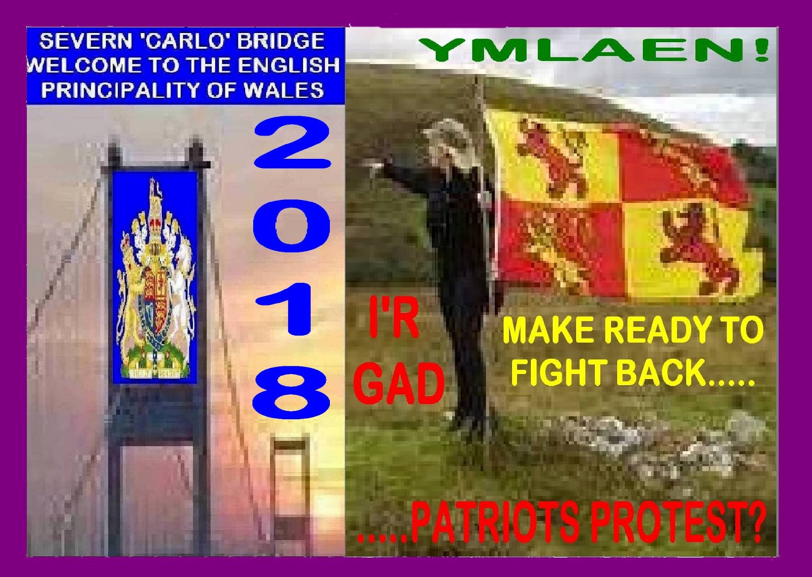 LLYSGENHADAETH/EMBASSY CENEDL GLYNDŴR - CENEDL CYMRU RYDD.: 21 MEHEFIN ...